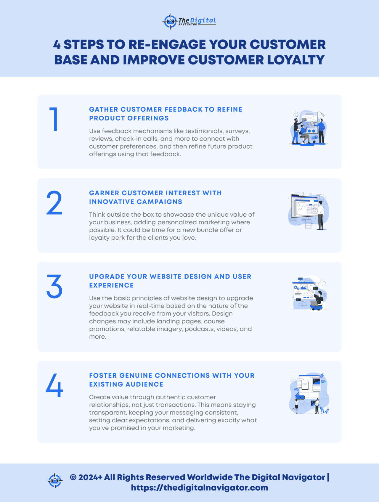 4 Steps to Improve Customer Engagement & Loyalty